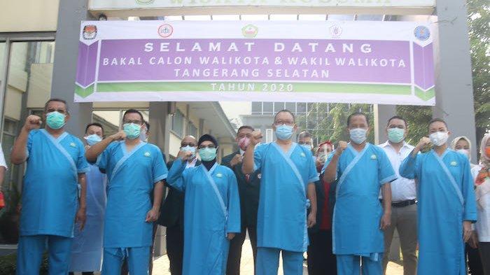 Foto-foto Tiga Pasangan Calon Pilkada Tangsel Saat Pemeriksaan ...