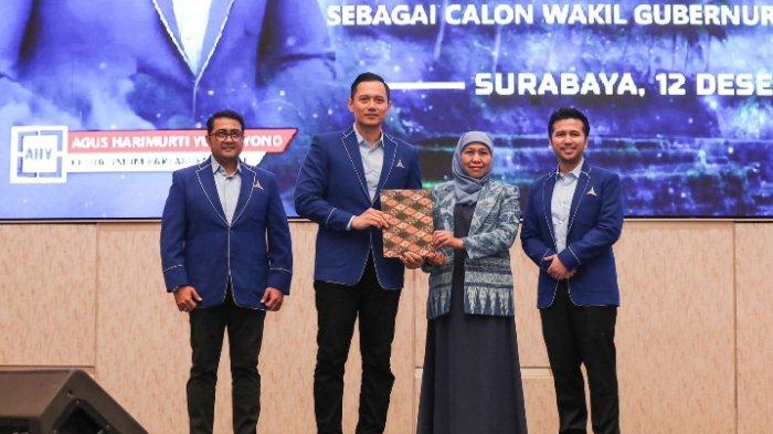 Partai Demokrat Kembali Usung Khofifah-Emil Dardak Maju di Pilgub Jawa ... Partai Demokrat Kembali Usung Khofifah-Emil Dardak Maju di Pilgub Jawa ...