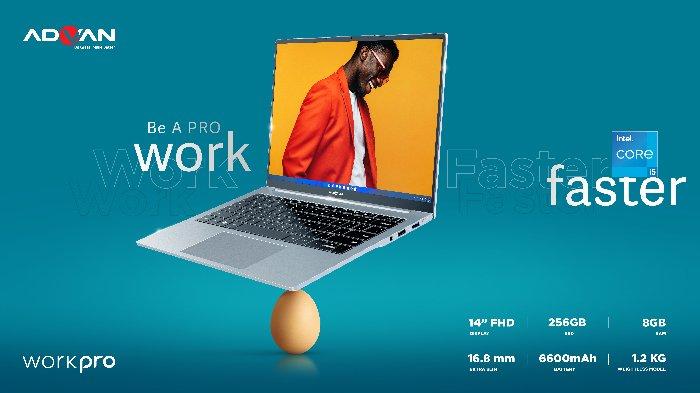 Advan WorkPro, Laptop dengan Intel Core i5 1035G7 dan RAM 8 GB ...