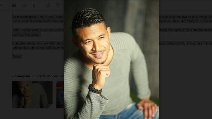 Aktor Fais Nemsa Harap Pemilu 2024 Aman dan Damai - Wartakotalive.com