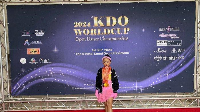 Atlet Cilik Dancesport Angelaida Agil Harumkan Nama Indonesia, Sabet 9 ...