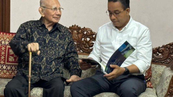 Diskusi dengan Emil Salim, Anies Dapat Bekal Atasi Ketimbangan Masyarakat Jawa dan Luar Jawa ...