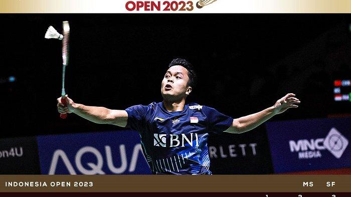 BREAKING NEWS: Anthony Sinisuka Ginting Menantang Viktor Axelsen di Babak Final Indonesia Open ...