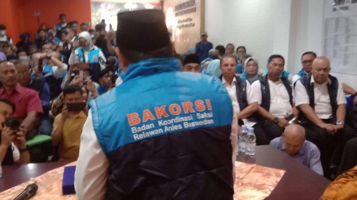 Ribuan Relawan Tim 100 Bakorsi Siap Mengawal & Memenangkan Suara AMIN ...