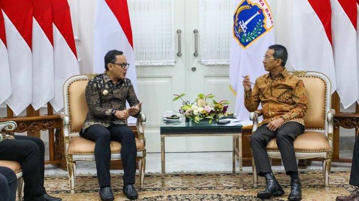 Sambut Kedatangan Bima Arya, Heru Budi Hartono Bahas Soal Transportasi ...