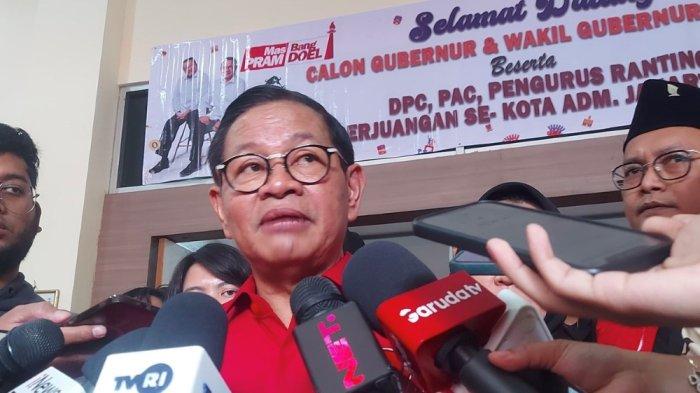 Saat Debat Pilkada DKI Jakarta Dharma Pongrekun Doakan Jadi Presiden RI, Pramono Anung Malah ...