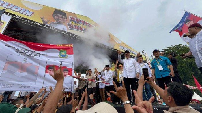 Kampanye Terakhir Sachrudin-Maryono: Ajak Warga Kolaborasi Membangun Kota Tangerang ...