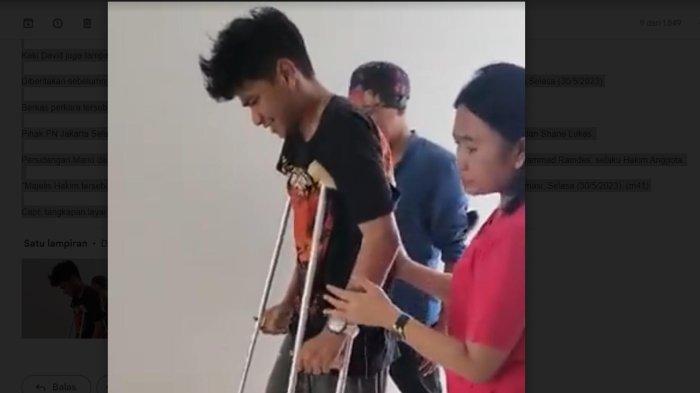 Pergelangan Kaki Retak, David Ozora Kembali Dilarikan ke Rumah Sakit ...