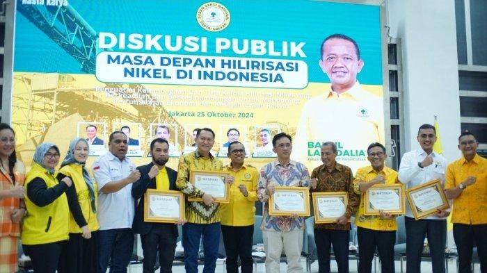 Dongkrak Pertumbuhan Ekonomi, Golkar Kawal Kebijakan Hilirisasi Nikel Pemerintahan Prabowo ...