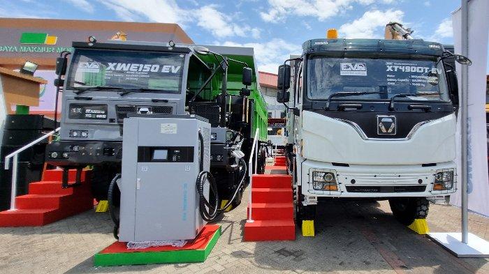 Gaya Makmur Mobil Luncurkan Dua Truk Listrik XCMG di Indonesia Mining 2024 - Wartakotalive.com