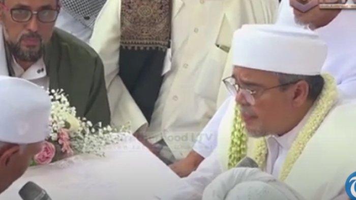 Begini Ekspresi Habib Rizieq Saat Ijab Qabul di Pernikahan Kedua ...