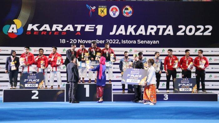 Kejuaraan Dunia Karate WKF Series A 2022: Indonesia Rebut 11 Medali ...