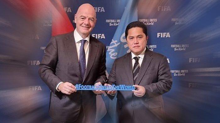 VIDEO Erick Thohir Bawa Blueprint 'Garuda Mendunia', Indonesia ...