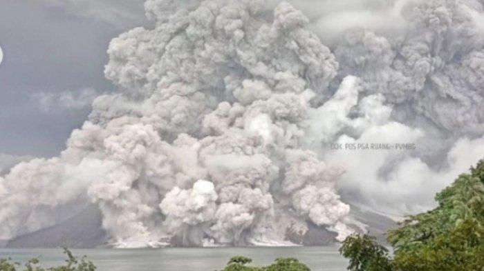 Erupsi Gunung Ruang Manado Berpotensi Ciptakan Tsunami 25 Meter ...