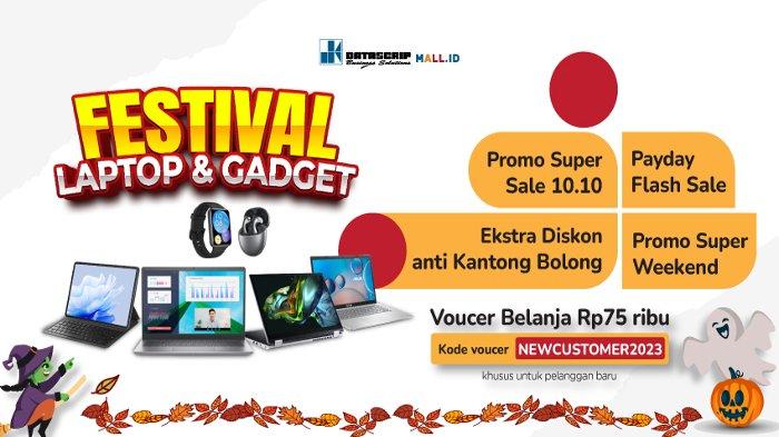 Ada Flash Sale hingga Voucher Diskon 90 Persen untuk Pembelian Laptop ...
