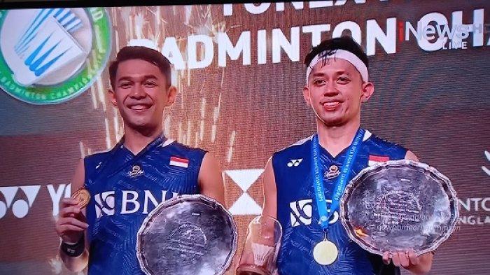 Berhasil Meraih Gelar Juara All England 2023, Fajar/Rian Doakan Kesembuhan untuk Mohammad Ahsan ...