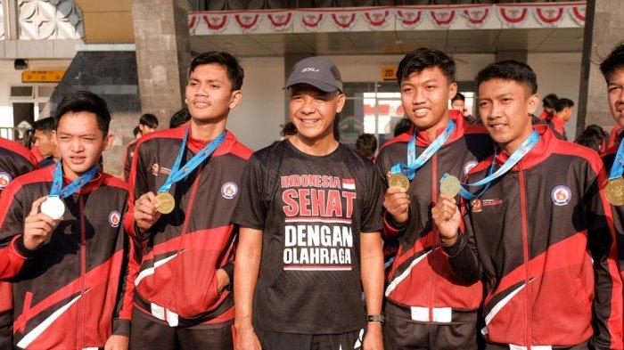 Ganjar Bangga Puluhan Atlet Pelajar Asal Jateng Sabet 39 Medali Emas di Popnas XVI Palembang ...