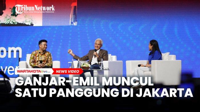 VIDEO Ganjar dan Emil Tampil Bareng, Berbagi Tips Gaya Pemimpin Masa Kini - Wartakotalive.com