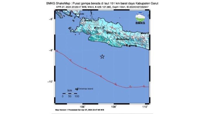 Penjelasan BMKG Penyebab Gempa 6,5 di Garut yang Bisa Dirasakan hingga Malang - Halaman all ...
