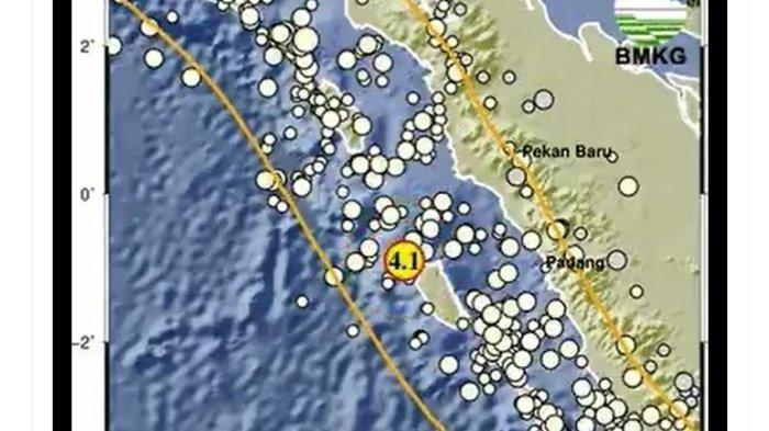 BREAKING NEWS: Gempa 6,1 SR Guncang Mentawai Sumatera Barat, Getaran ...