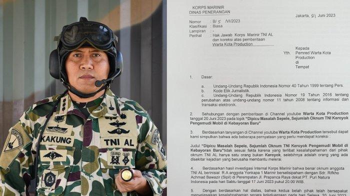 Oknum TNI AL yang Berselisih Paham di Kebayoran Baru Hanya Satu, Sudah Selesai Secara ...