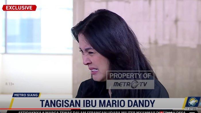 Tangis Ibunda Mario Dandy Pecah Memohon Maaf ke Orang Tua David ...
