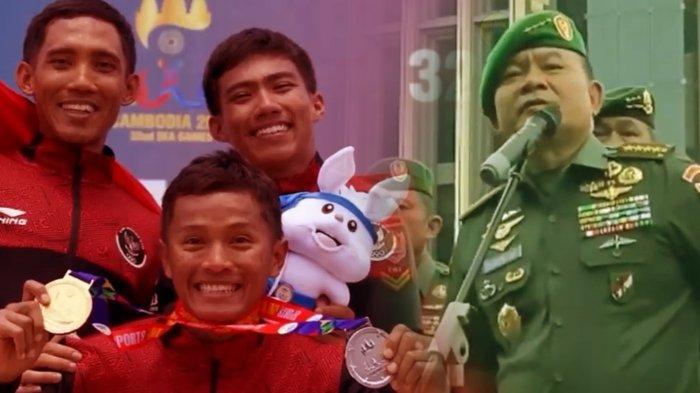 Kabar Baik, KSAD Dudung Janji: Atlet Berprestasi Merem Saja Masuk TNI ...