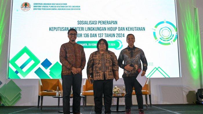 Percepatan Persetujuan Lingkungan, KLHK Sosialisasi Penerapan SK 136 dan 137 Tahun 2024 ...
