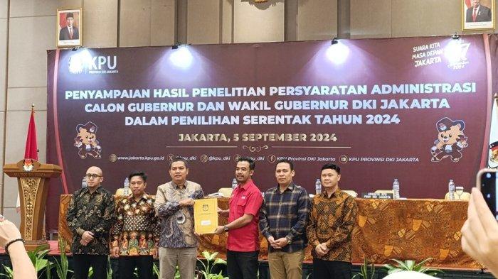 Cagub dan Cawagub DKI Jakarta Belum Lengkapi Syarat Administrasi, KPU DKI: Deadline 8 Oktober ...