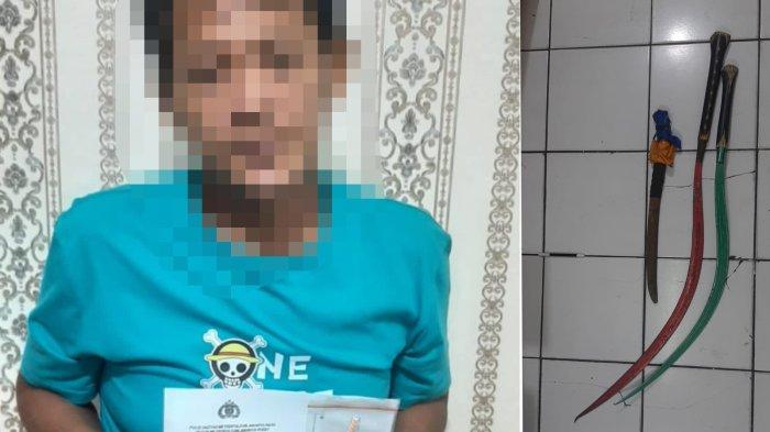 Petentengan Sambil Ancam Warga Pakai Sajam, Polisi Tangkap Wibu Sawah Besar, Rupanya Positif ...