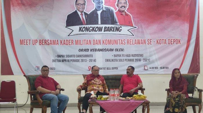 Dua Tokoh Senior PDIP Sambangi Depok, Yakin Ganjar Pranowo Lanjutkan ...