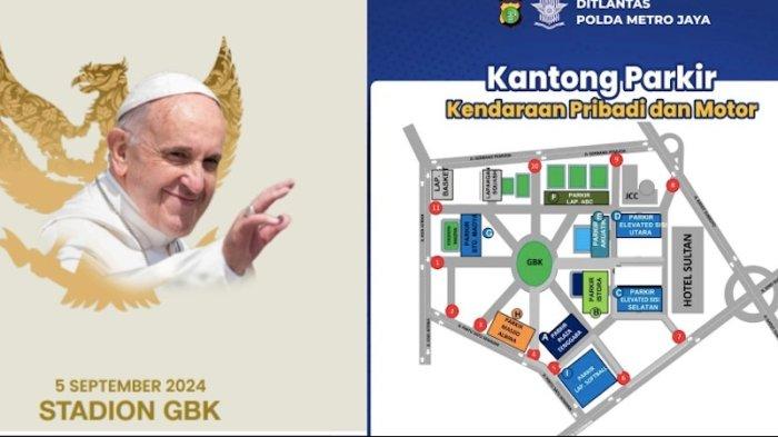 Daftar Rute Drop Off Bus untuk Misa Akbar Paus Fransiskus di GBK Senayan Pada 5 September ...