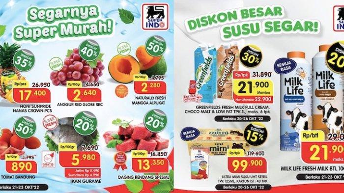 Katalog Promo JSM Superindo 21-23 Oktober Hemat Sampai 50 % : Buah, Ikan, Popok, Deterjen dll ...