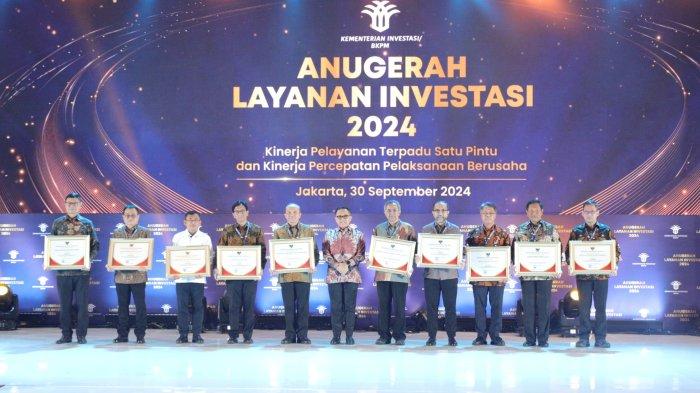 Kemhan RI Raih Terbaik Pertama pada Penghargaan Anugerah Layanan Investasi 2024 - Wartakotalive.com