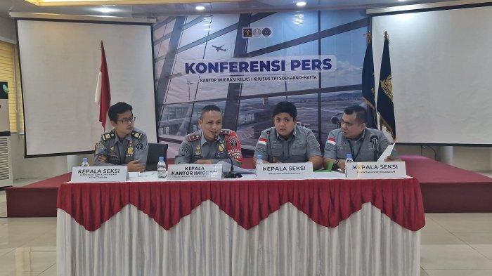 Gelar Operasi Jagratara, Kantor Imigrasi Kelas I Khusus TPI Soekarno-Hatta Amankan 5 WNA ...