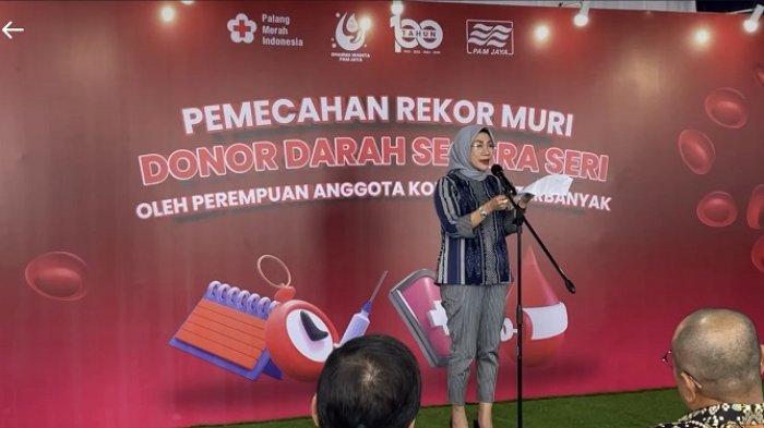 Dharma Wanita PAM Jaya Pecahkan Rekor Muri Setelah Kumpulkan 1.068 ...