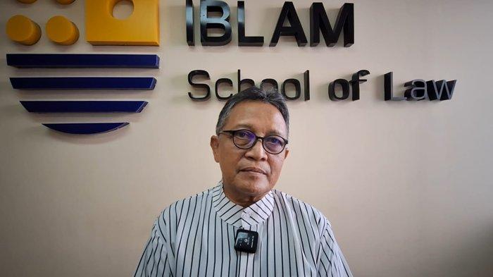 Gelar Seminar Penelitian Politik Hukum, Ketua Yayasan STIH Iblam ...