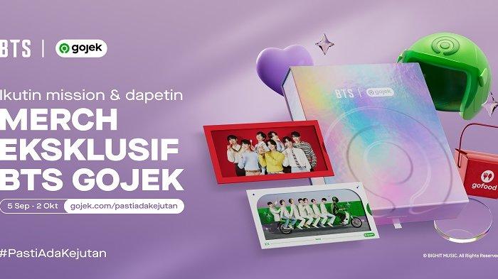 Gojek Hadirkan Merchandise Eksklusif BTS Berbentuk Kartu Pos Unik, Begini Cara Mendapatkannya ...
