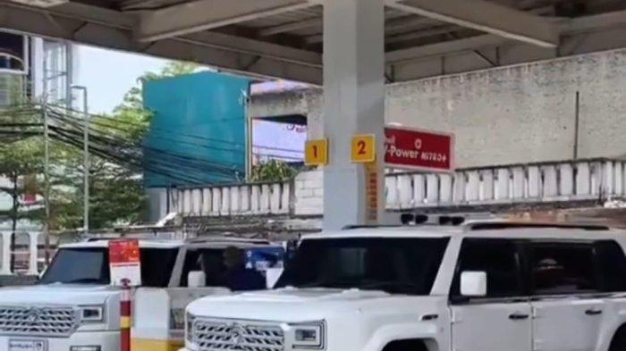 Viral Mobil Maung Garuda Isi BBM di SPBU Shell, Istana Beri Klarifikasi ...