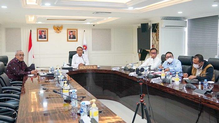 Bersiap Gelar Piala Dunia U-20 2023, Menpora Zainudin Amali Pimpin Rakor Lintas Kementerian ...