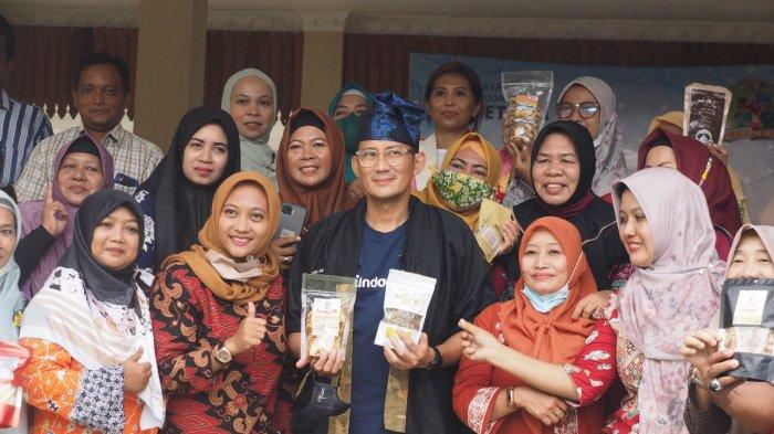 Sandiaga Uno Latih Soft Skill Hingga Resmikan Rumah Kreatif Bangka Belitung - Wartakotalive.com
