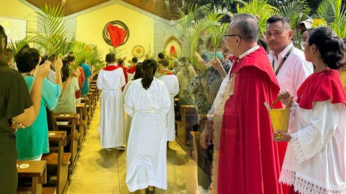 VIDEO Meriahnya Perayaan Minggu Palma di Gereja Santo Matius Penginjil ...