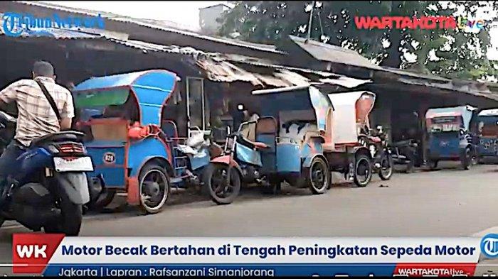 Motor Becak di Jakarta Bertahan Meski Harus Bersaing dengan Sepeda ...