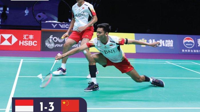 Hasil Final Thomas Cup 2024: Kalah 1-3 dari China, Tim Badminton Putra Indonesia Jadi Runner-Up ...