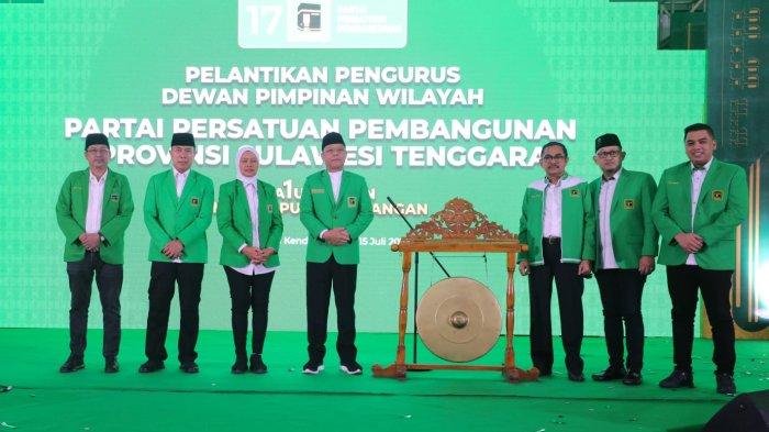 Mardiono Lantik Pengurus DPW PPP Sultra, Minta Andi Sumangerukka Kerja ...