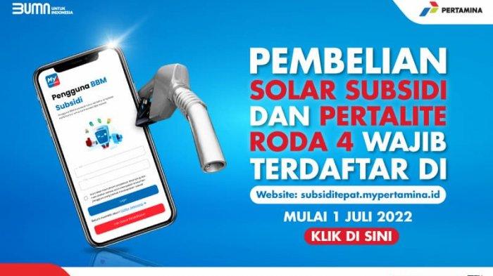 11 Kota/Kabupaten Mulai 1 Juli Beli Solar dan Pertalite Harus Daftar Lewat MyPertamina ...