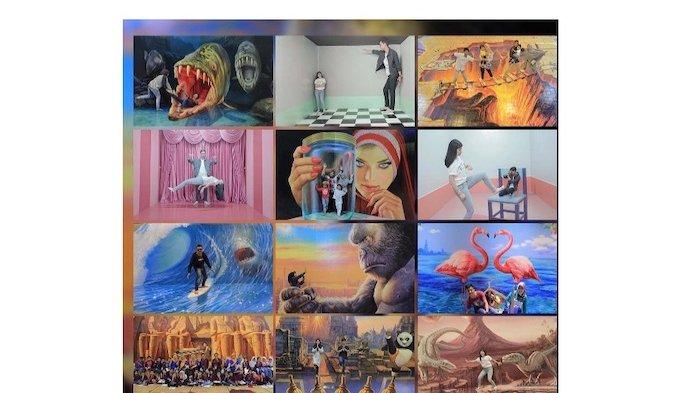 Wisata Jakarta: Nikmati 100 Lukisan Mural 3D di Magic Art 3D Museum ...