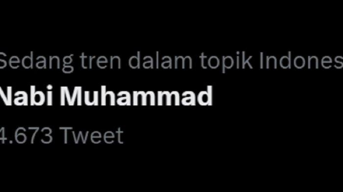 Nabi Muhammad Trending Topik di Twitter, Ini Salah Satu Amalannya di ...