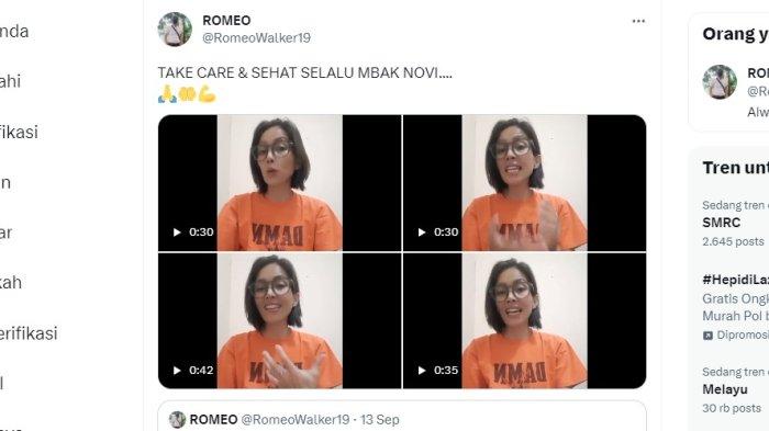 Usai Diserang dan Dipersekusi Massa Rocky Gerung, Noviana Kurniati ...