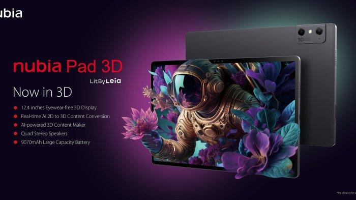 ZTE Hadirkan Perangkat Tablet 3D Pertama di Dunia, Nikmati Visual 3D ...